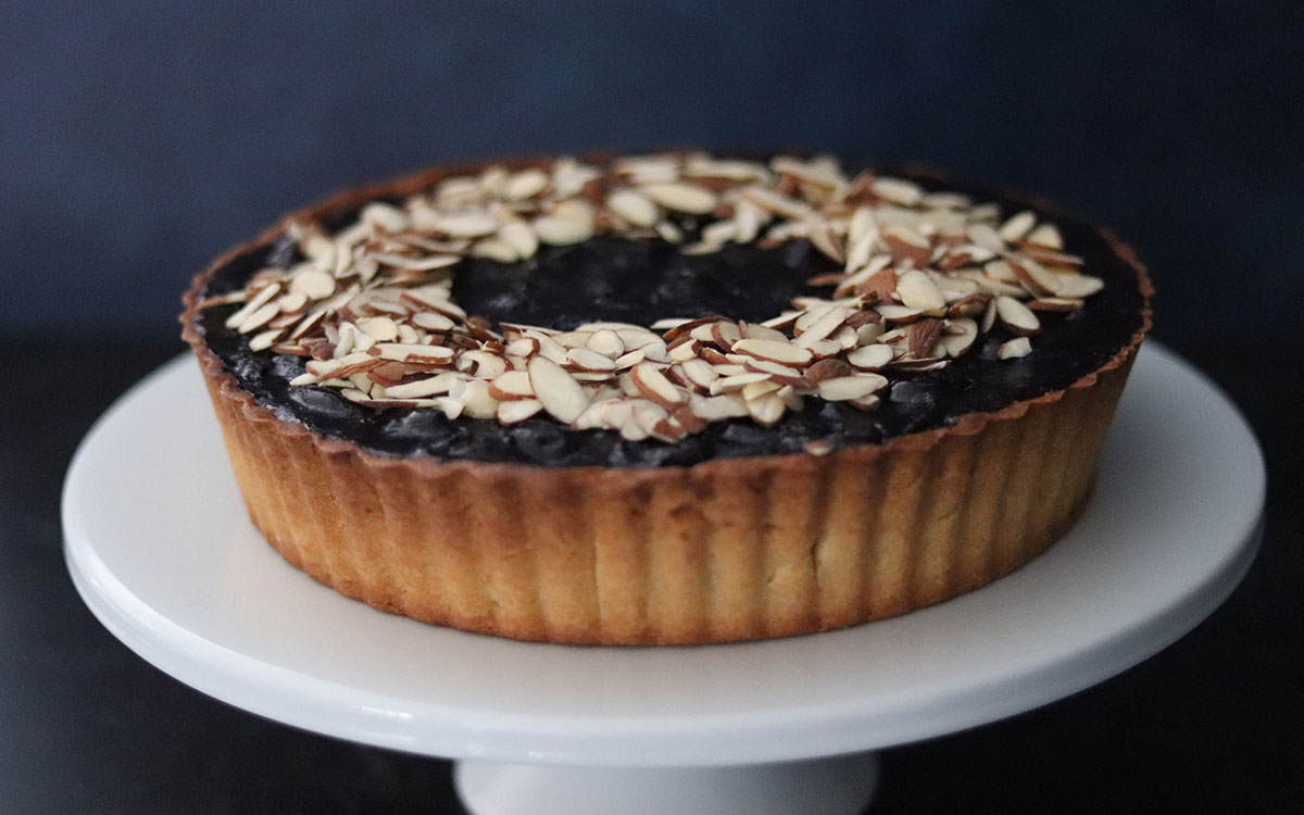 Blue Ribbon Winner: Cherry Almond Tart - Bohm Bakes