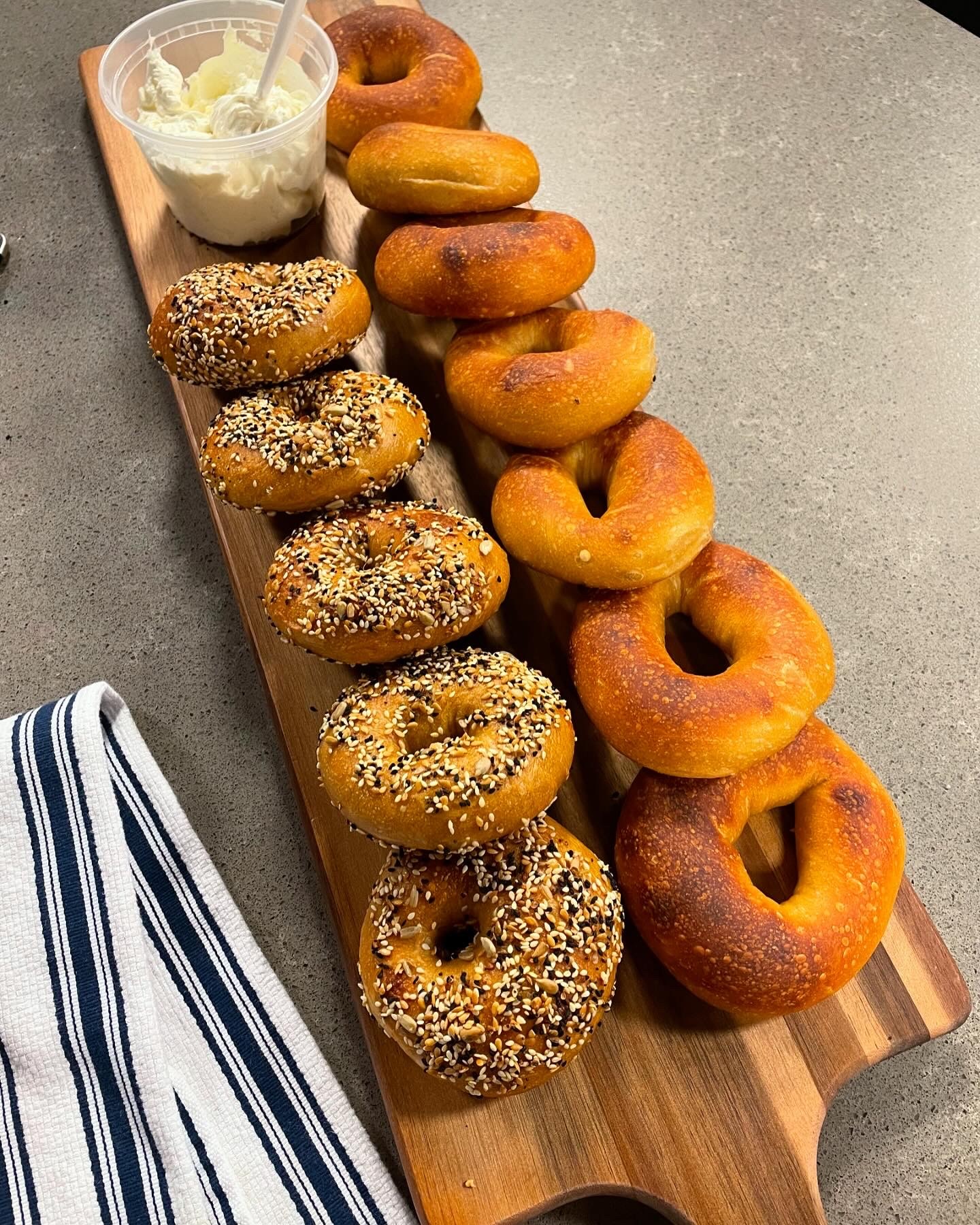 Homemade Overnight Bagel Recipe